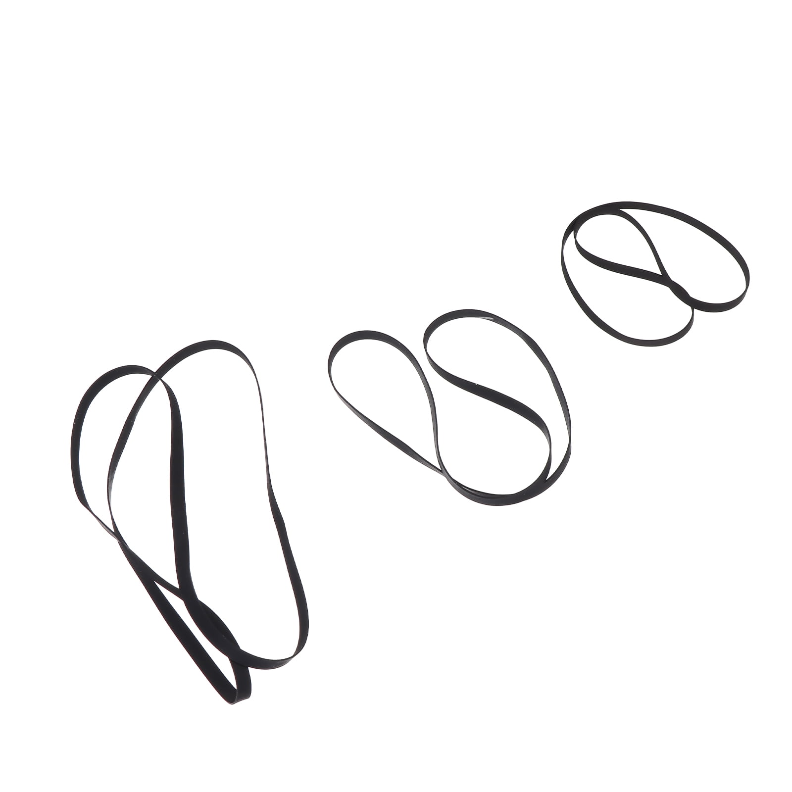 unbranded 3 Pcs Record Player Belt Belts Cassette Tape Vinyl Tapes ...