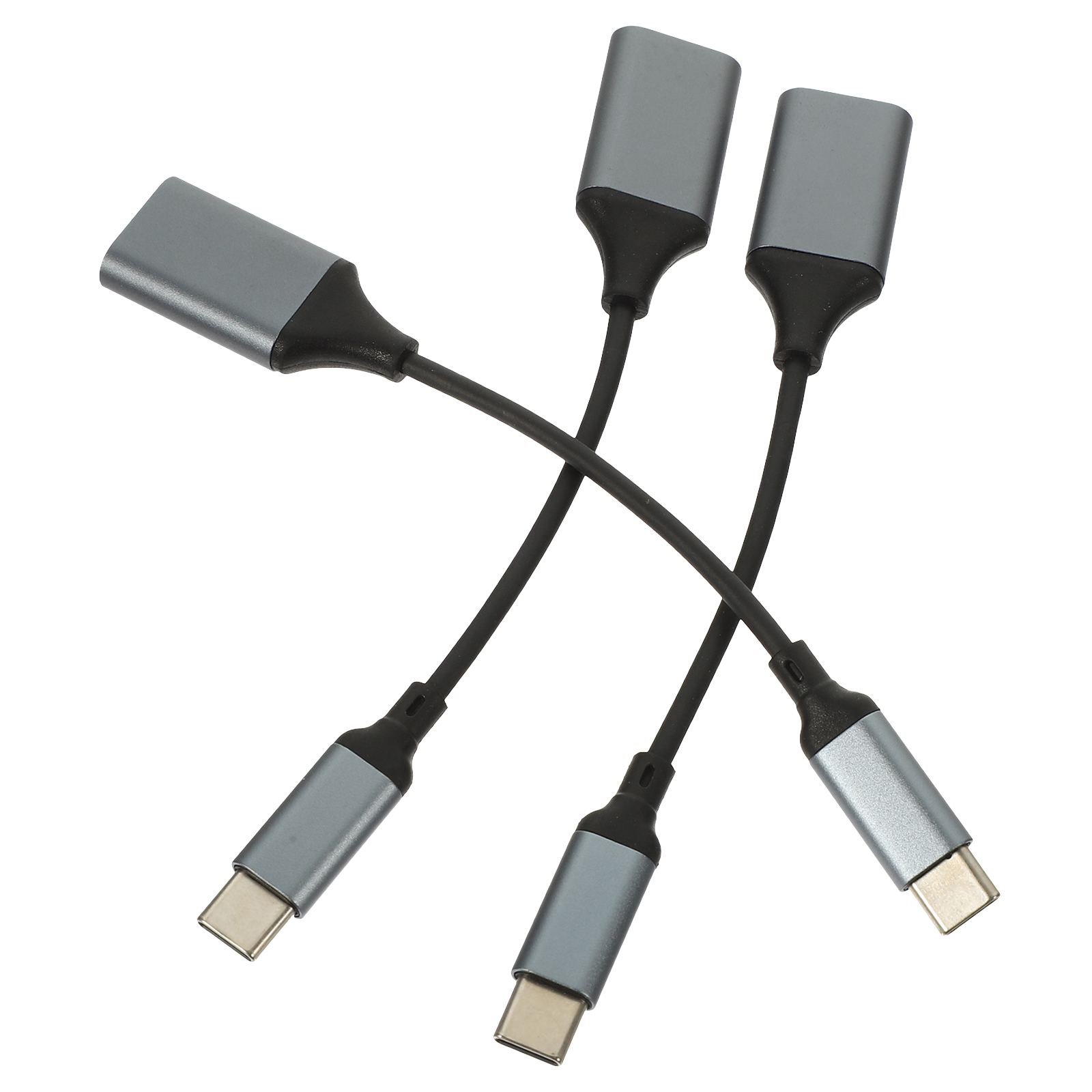 unbranded 3 Pcs USB to Type Cable USB-C Female Converter Adapter ...