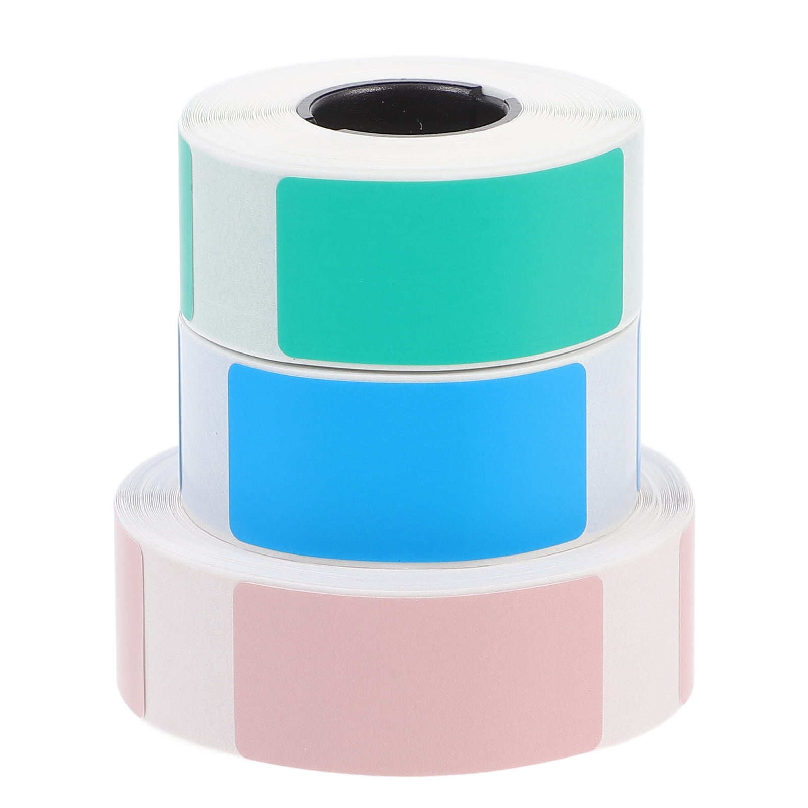 unbranded 3 Rolls Printing Label Paper Nail Stickers Thermal Printer ...