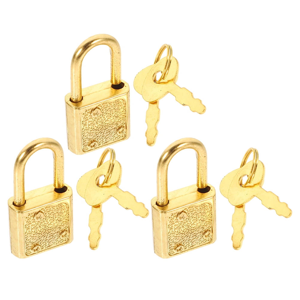 unbranded 3 Set Toys Prizes Pirate Treasure Chest Lock Travel - Walmart.com