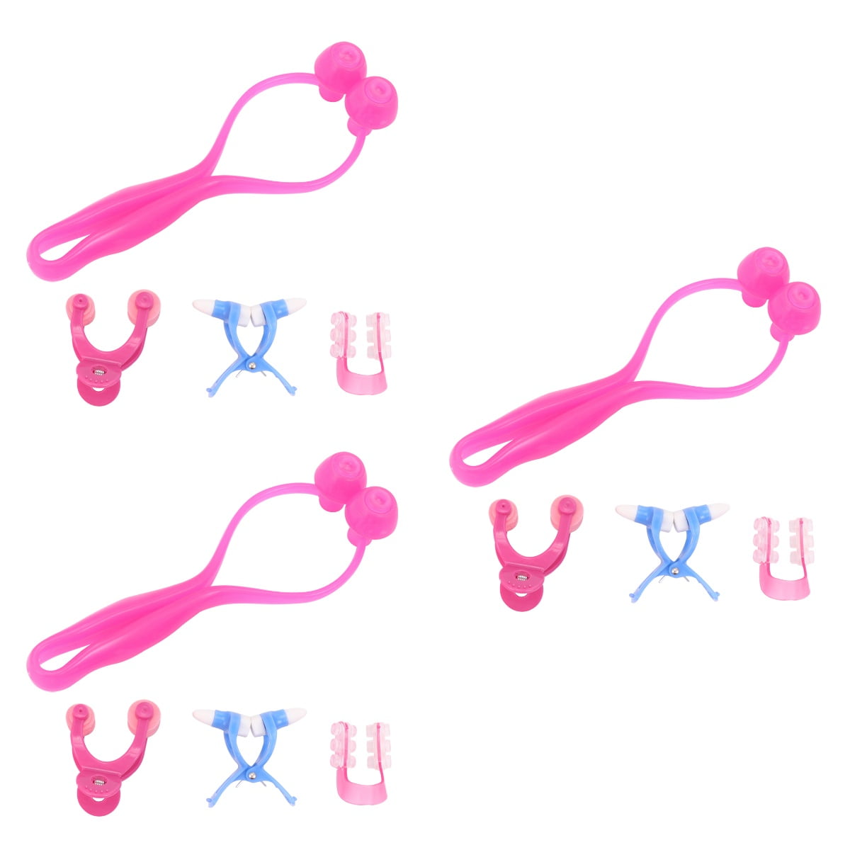 unbranded 3 Sets of 4Pcs Nose Clips Nasal Splints Nasal Orthodontic ...