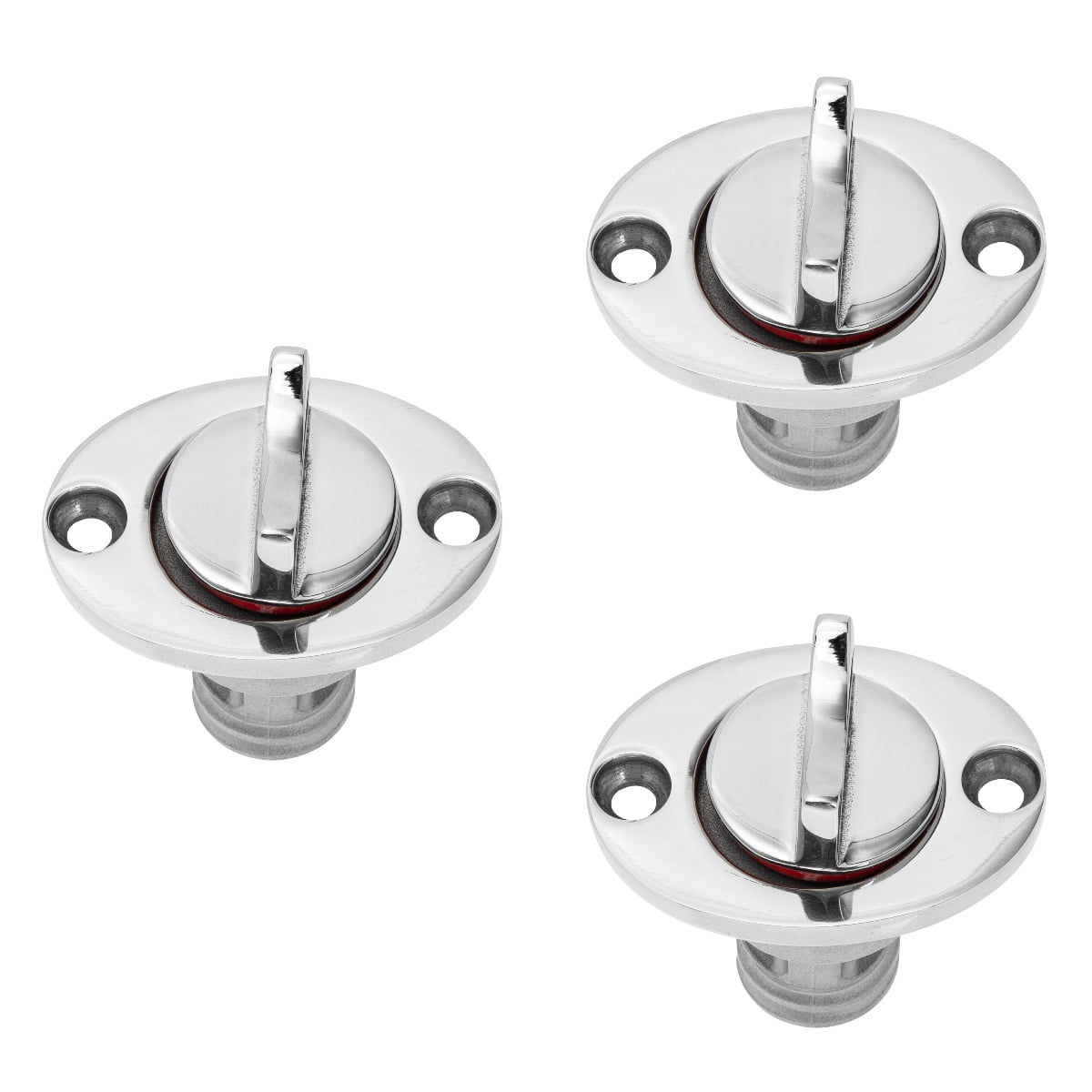 unbranded 3 Sets Boat Plug Stainless Scupper Plug Boat Scupper Plug ...