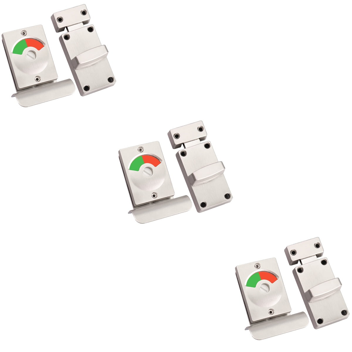 unbranded 3 Sets Public Toilet Partition Lock Toilet Bathroom Lock ...