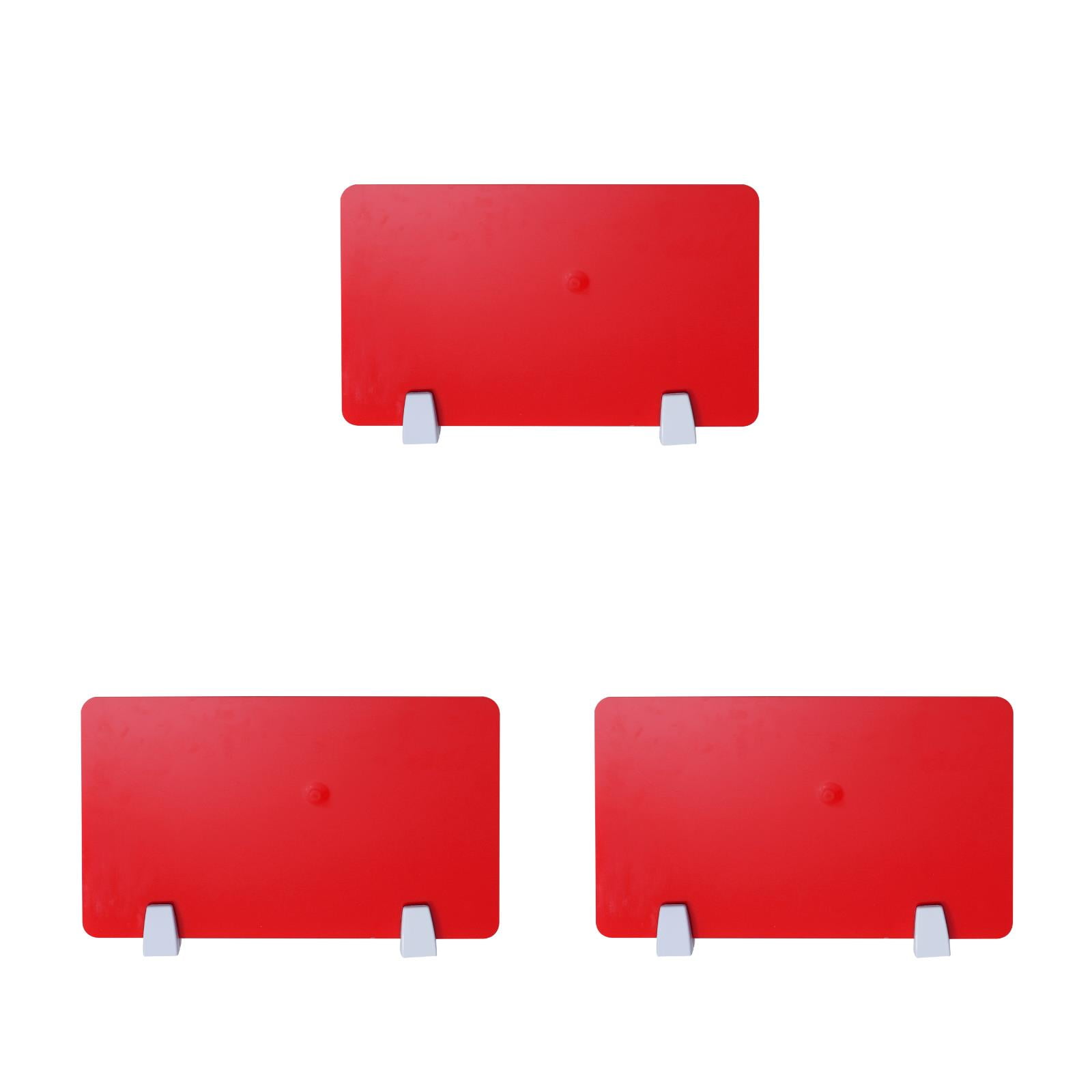 unbranded 3 pcs Desk Divider, 50x30cm Desktop Panel Countertop Desk ...