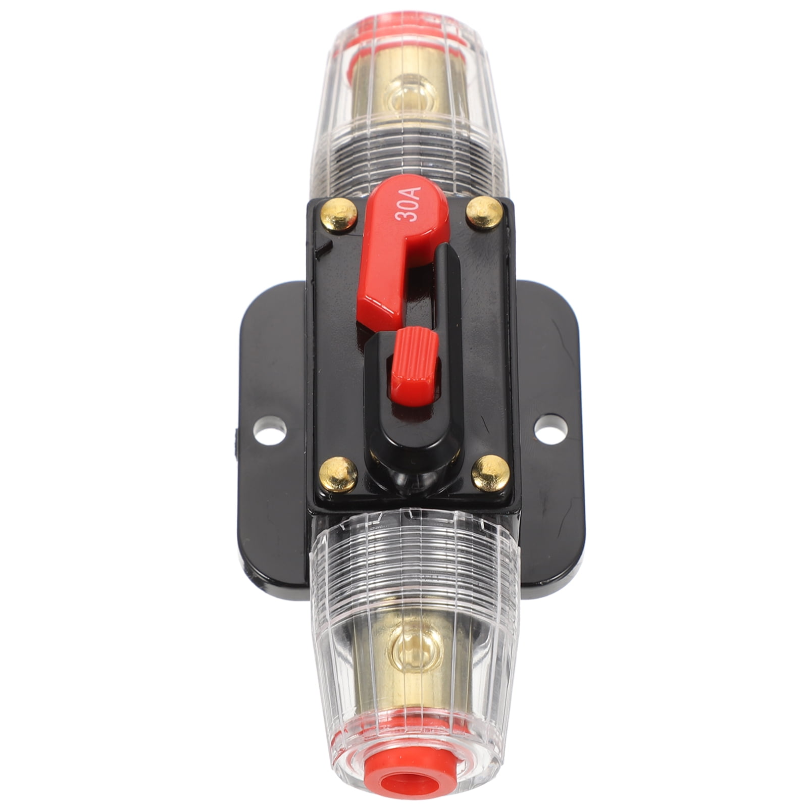 unbranded 30 Amp In-Line Circuit Breaker Stereo-Audio Car RV 30A Fuse ...