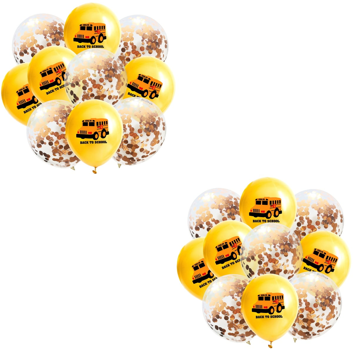 unbranded 30 Pcs 12 Inch Balloons Set Back to School Balloons School ...