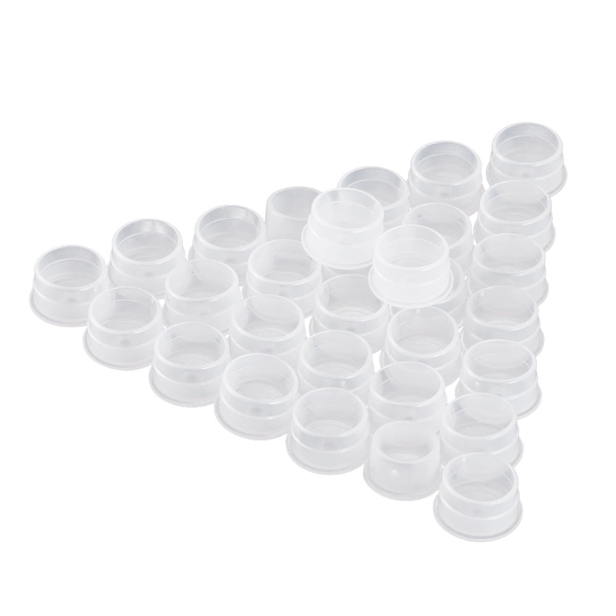 FELTECHELECTR Cosmetic Bottle Sealing Cover Easy to Snap 30Pcs 0.7x0 ...