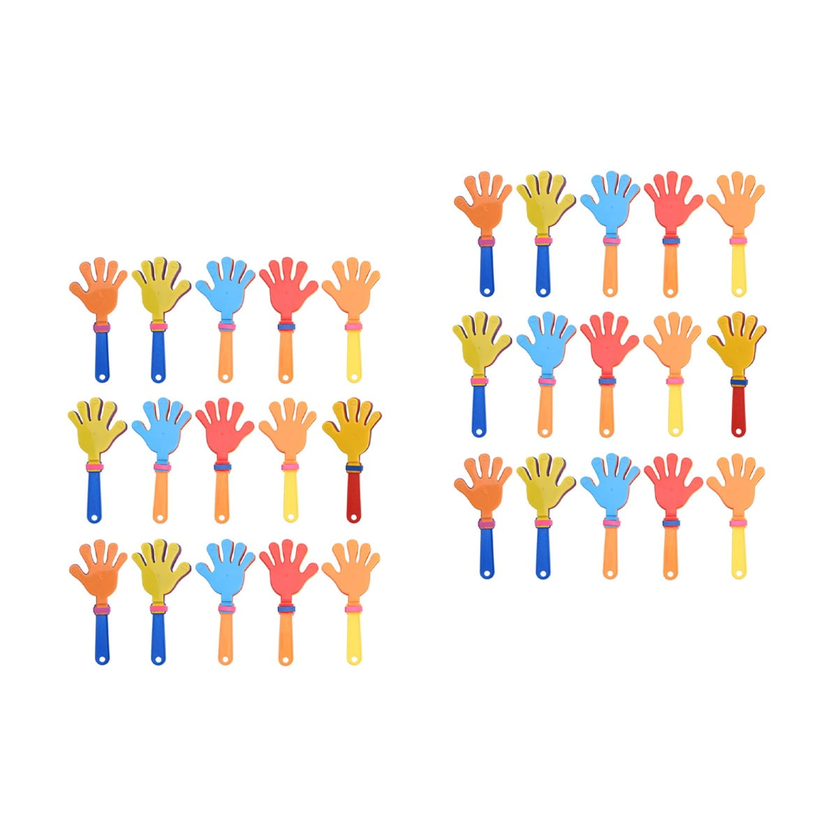 unbranded 30 Pcs Hand Clappers .5 Inch Noisemaker Game Accessories ...