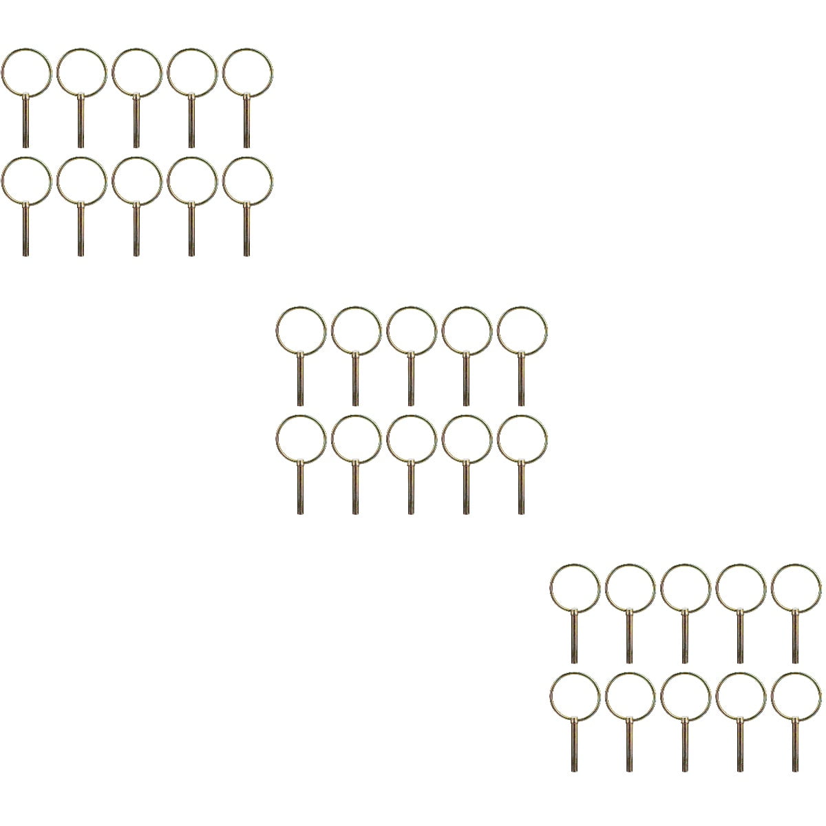 unbranded 30 Pcs Heavy Duty Lynch Pin Shaft Locking Pin Trailers Truck ...
