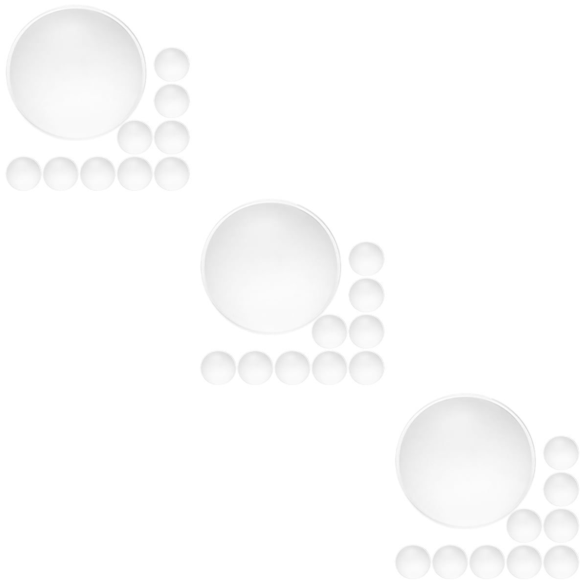 unbranded 30 Pcs Magnification Lens Lens Convex Lens Acrylic Magnifier ...