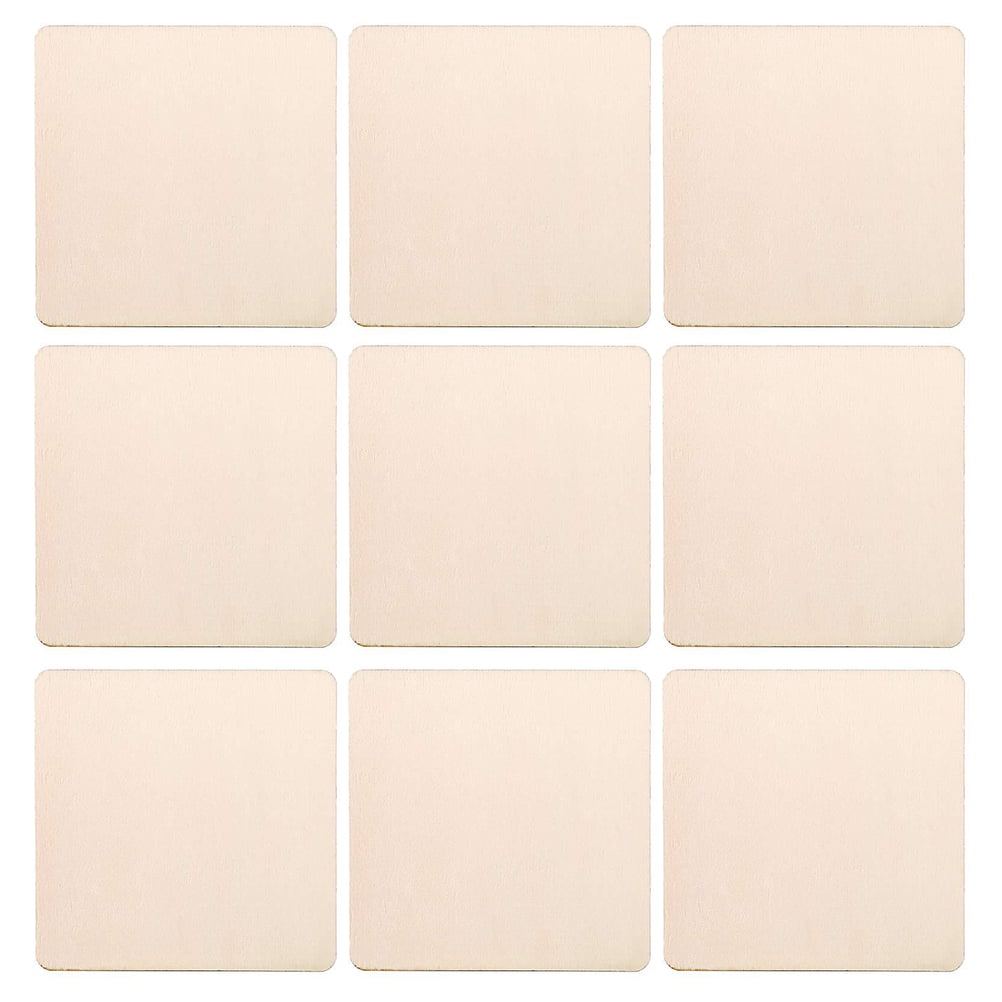 unbranded 30 Pcs Paint Pens Crates Blank Wooden Cube Easy to Decorate ...