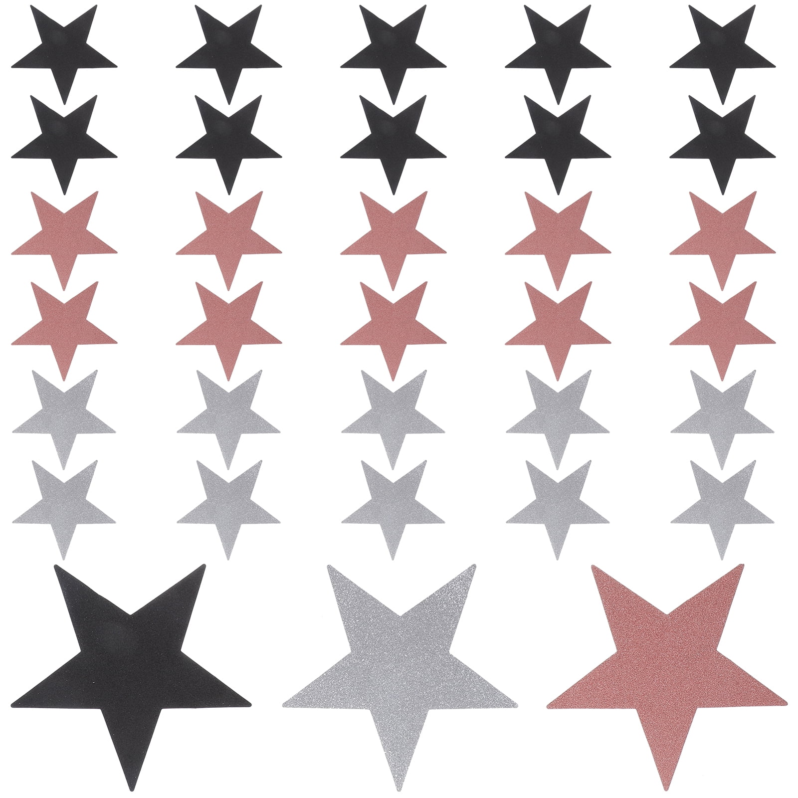 unbranded 30 Pcs School Paper Cutouts Crafts Star Pentagram Shape Child ...