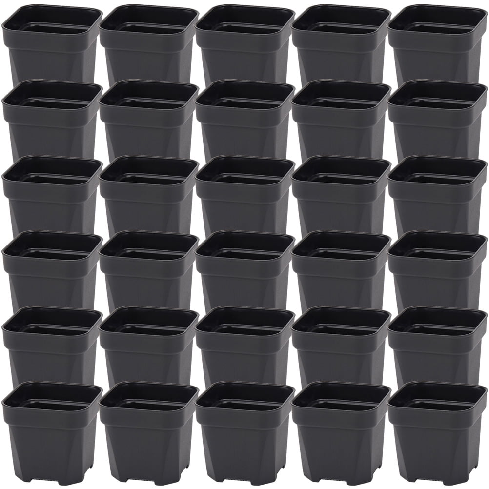 unbranded 30 Pcs Seedling Pot Small Planter Pots Lightweight Flowerpots ...