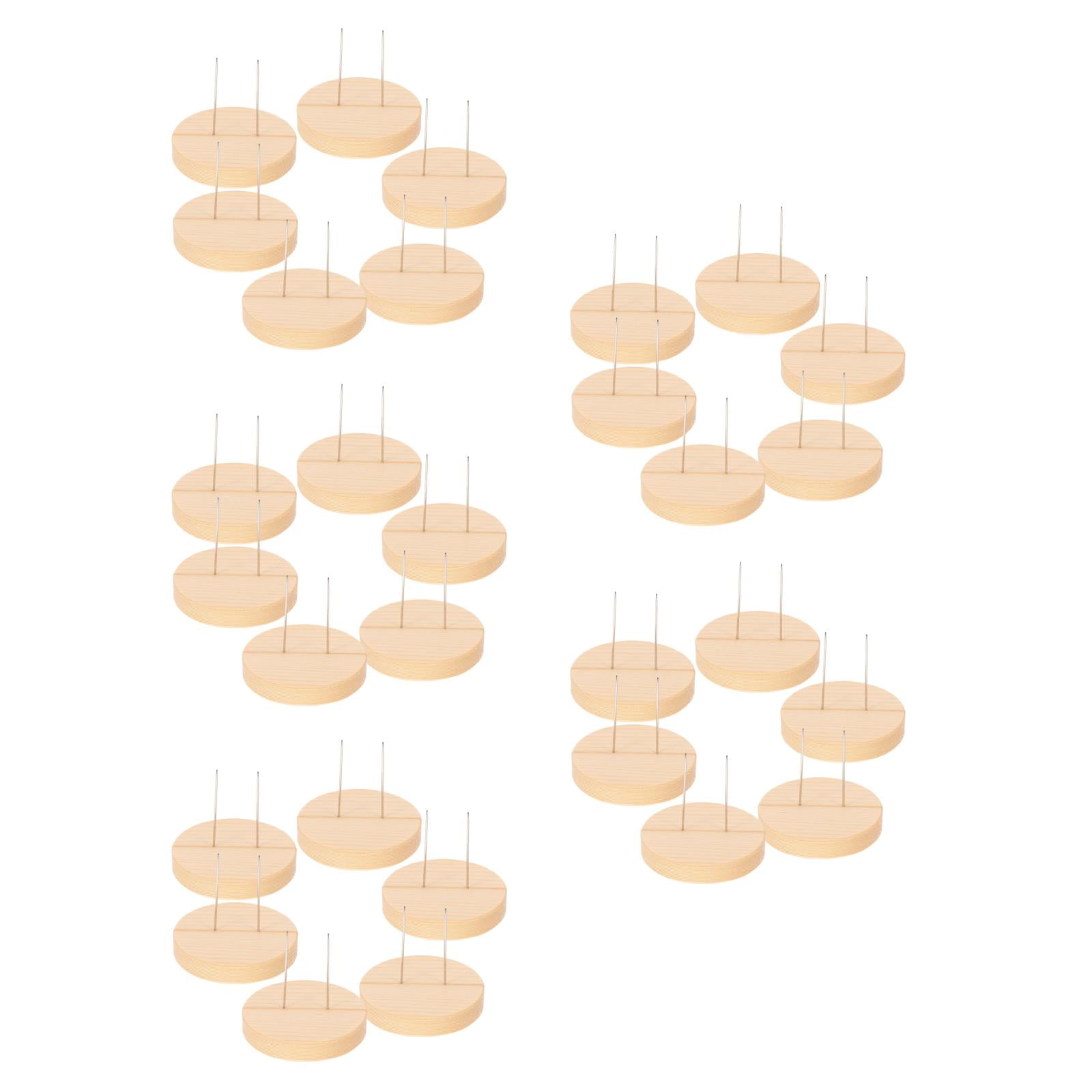 unbranded 30 Sets of Desktop Crochet Dolls Stand Display Storage Holder ...