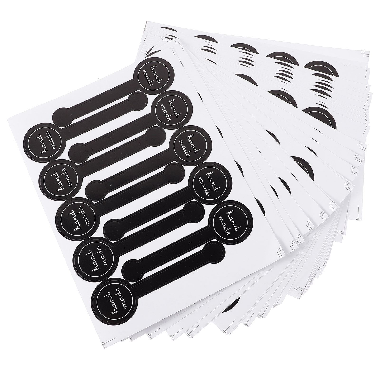 unbranded 30 Sheets Sealing Stickers Food Package Seal Adhesive Strip ...