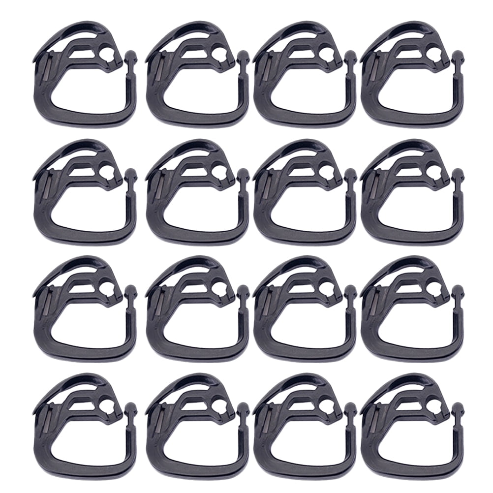 WHAMVOX Shade Net Clips Fasteners Hooks for Hanging Use Black ABS ...