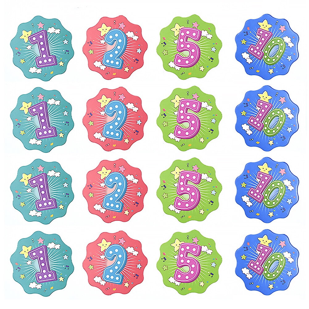 unbranded 300 Pcs Points Card Paper Scorecard Reward Stickers for Kids ...