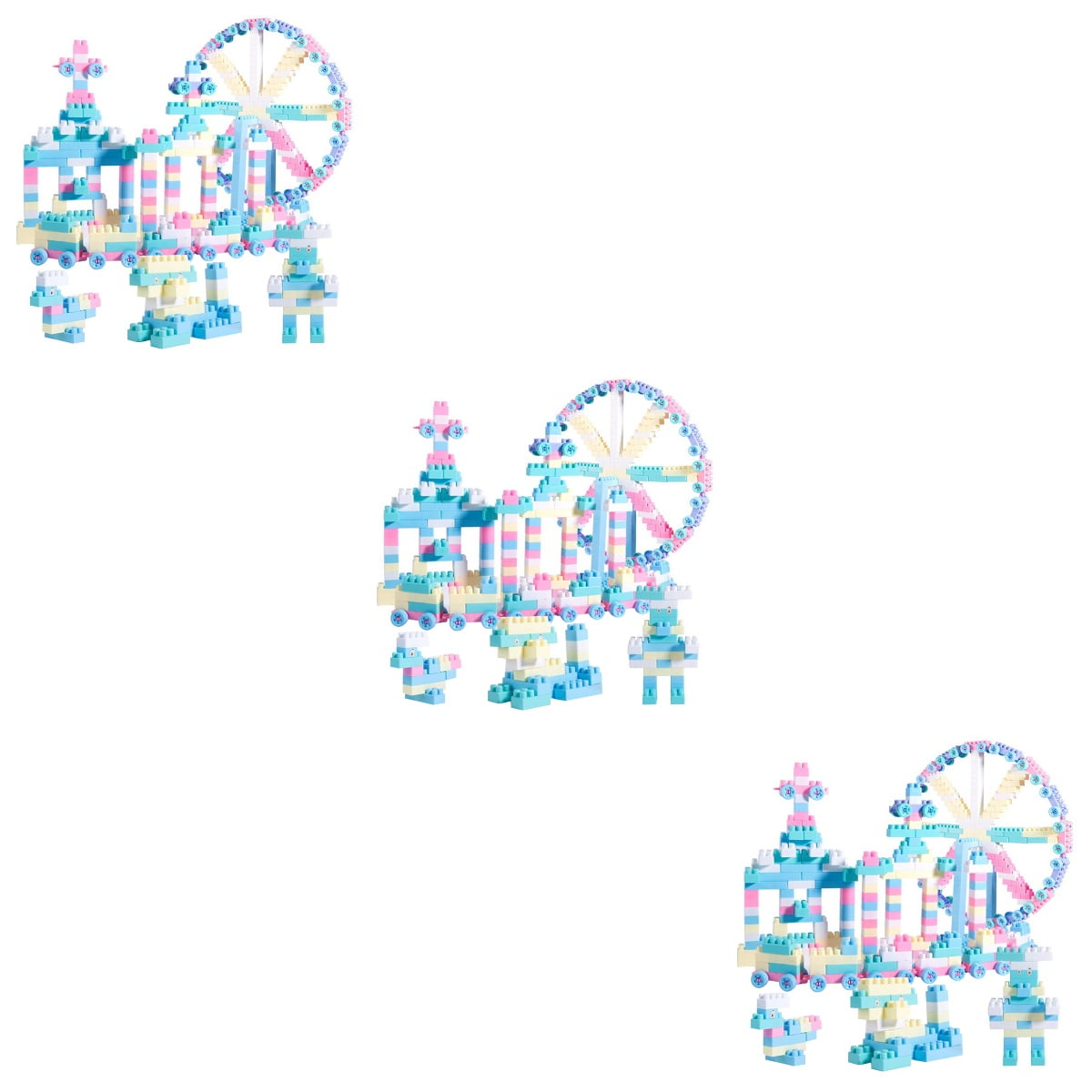 unbranded 300 pcs Mini Blocks Amusement Park Brick Building Blocks Toys ...