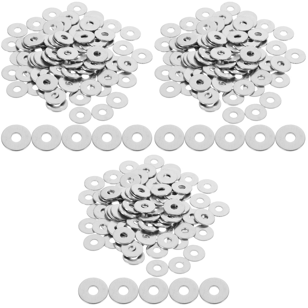 unbranded 300 pcs Washers for Screws Assorted Washers Washer Assortment Fasteners Washers ...