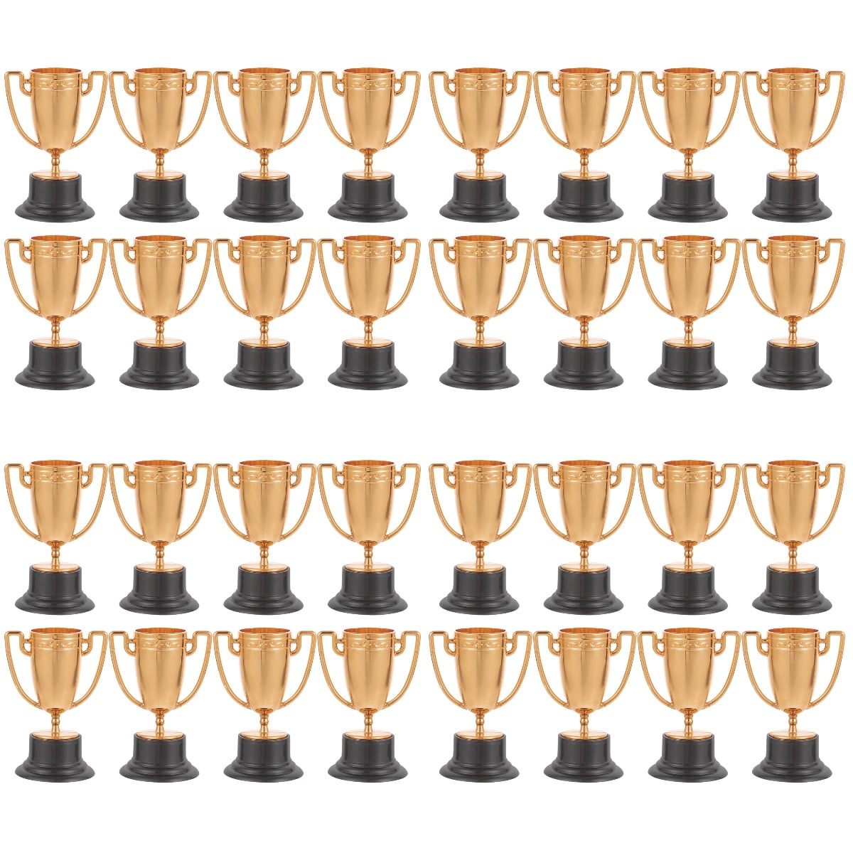 unbranded 32 Pcs Kids Race Game Trophies Mini Trophy Model Trophy ...