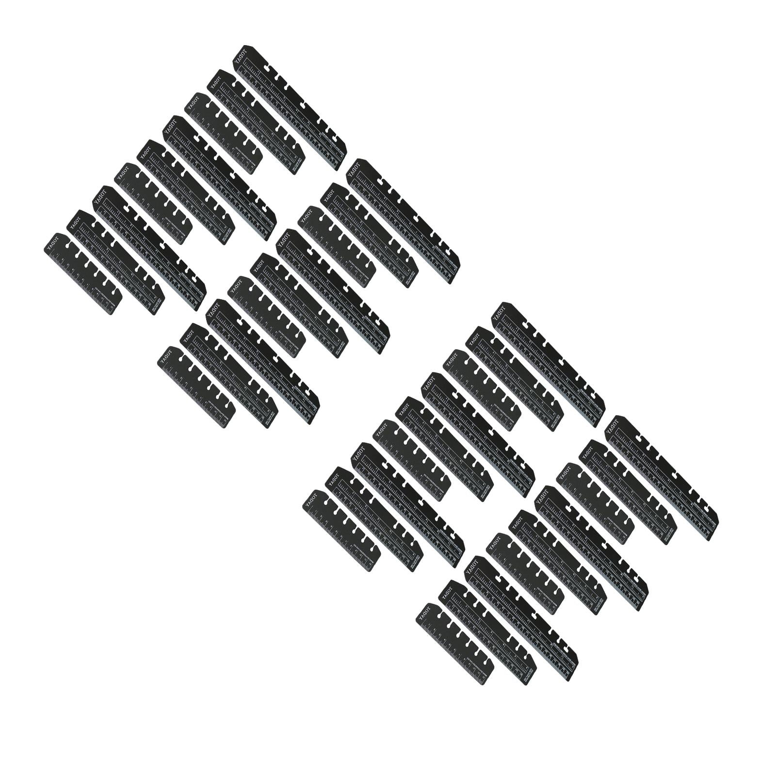 unbranded 36 Pcs Page Marker Rulers Page Finder Measuring Today Ruler ...