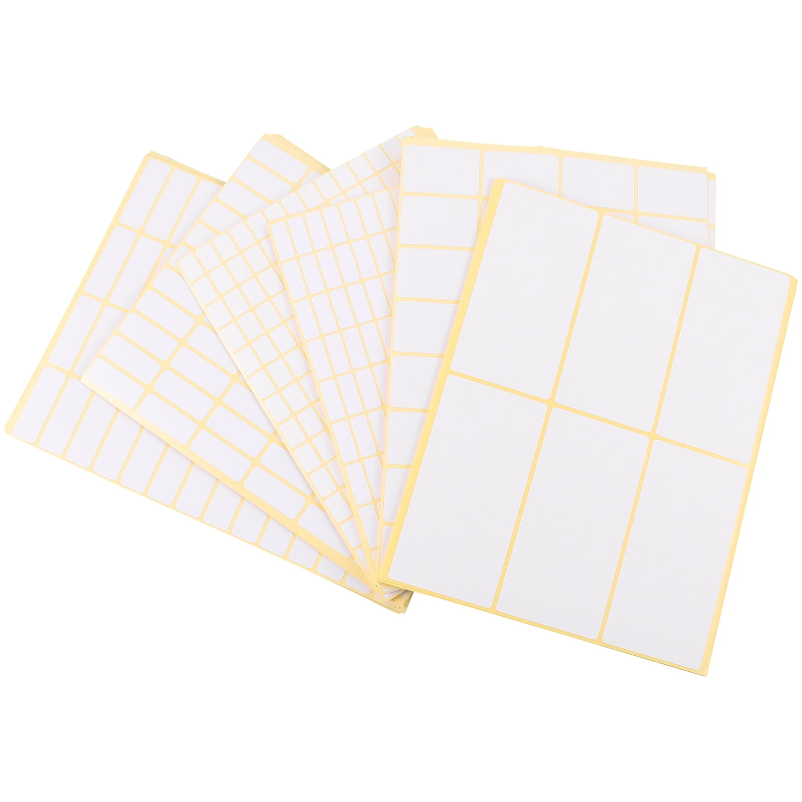 unbranded 36 Sheets Handwritten Blank Stickers Self-adhesive ...