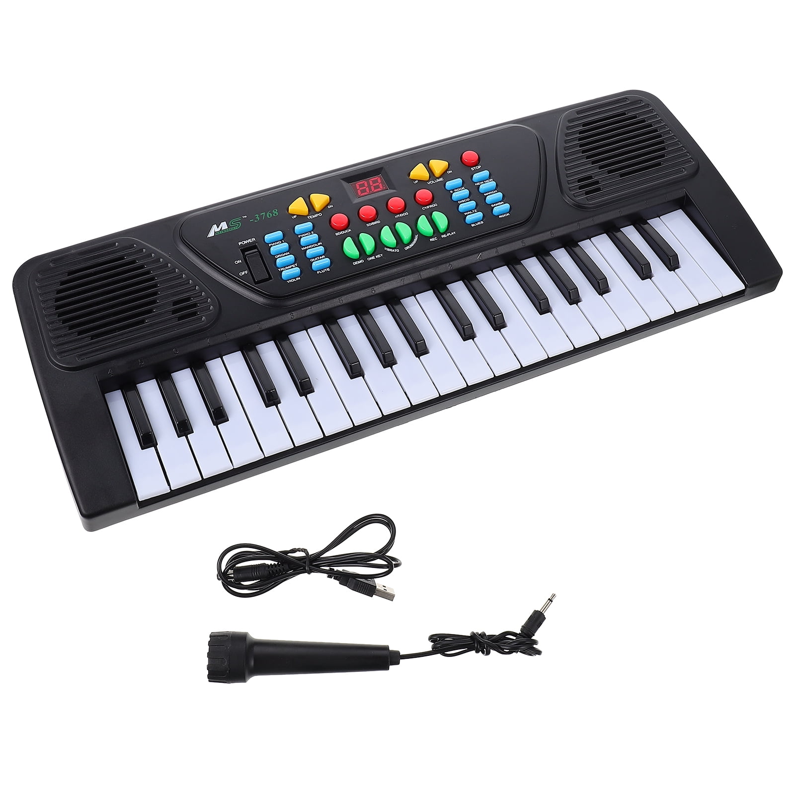 unbranded 37 Key Keyboard Electronic Organ Toy Multifunctional Piano ...