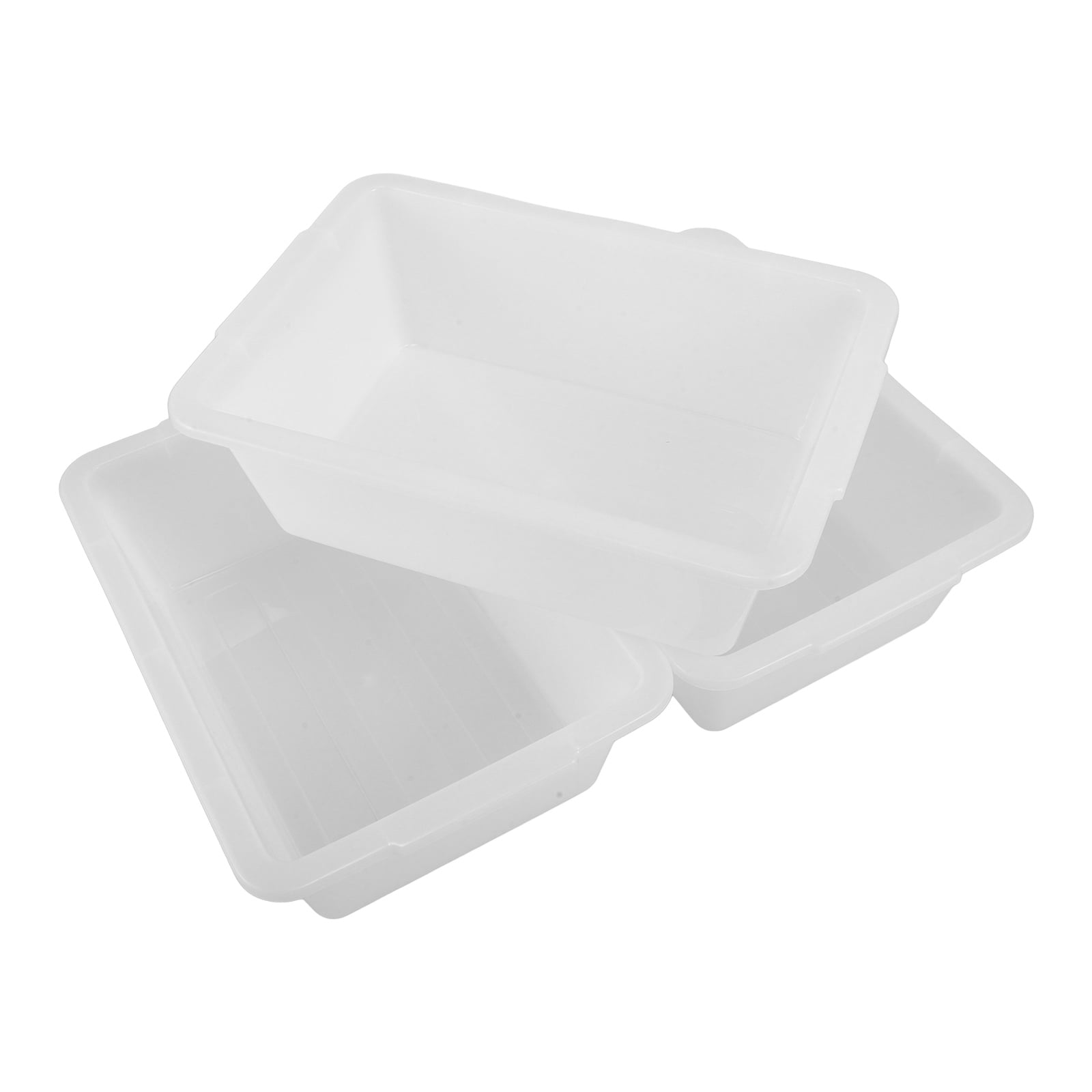 unbranded 3pcs Restaurant Commercial Bus Box Rectangular Plastic ...