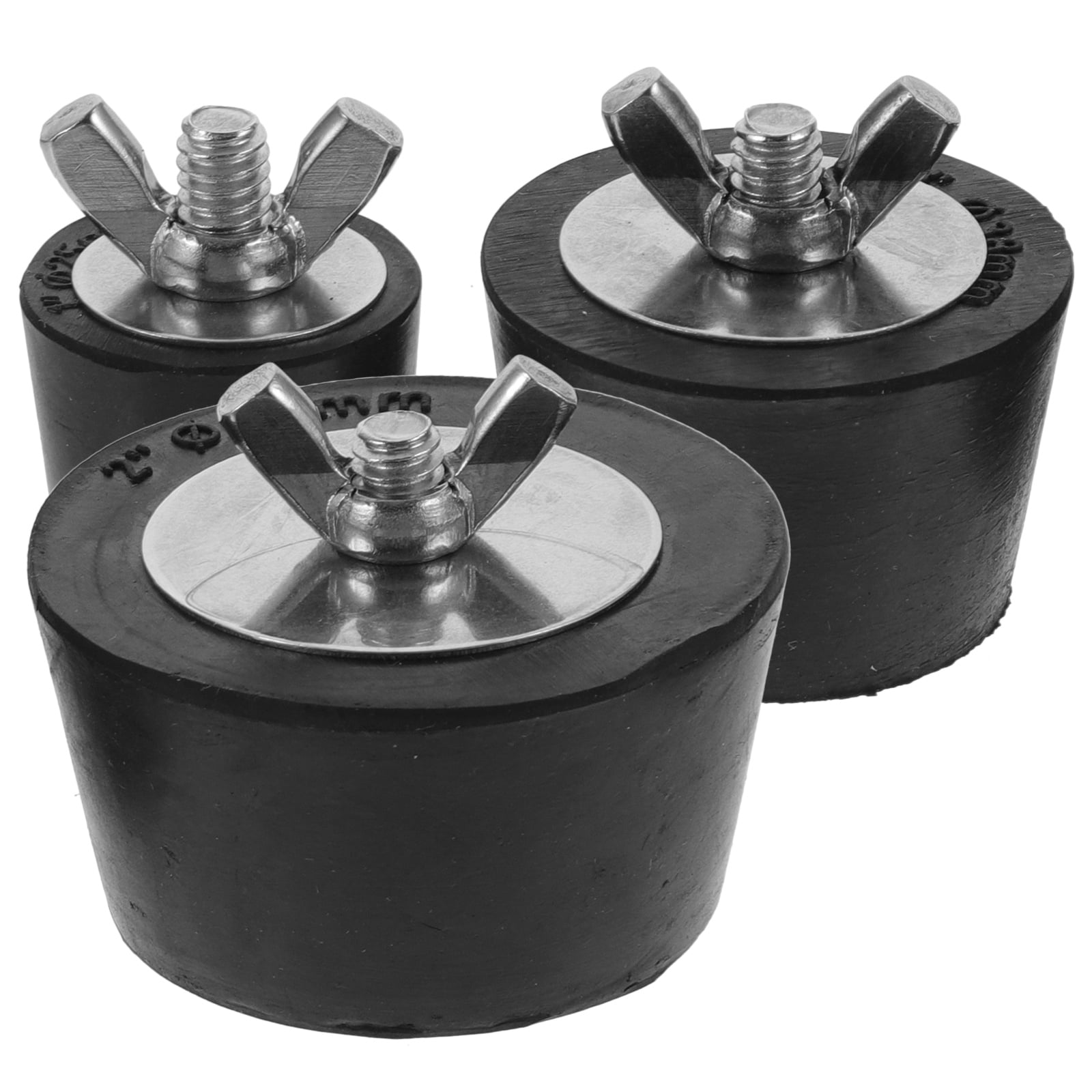 unbranded 3pcs Rubber Pool Plugs Pool Return Line Plugs Pool Plugs for ...