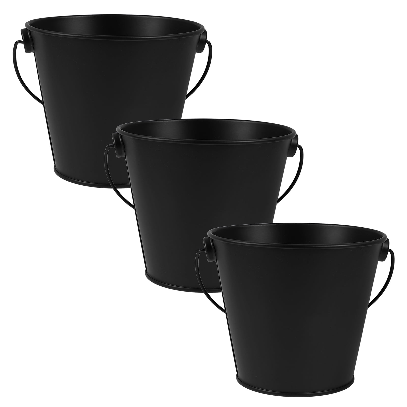 3pcs Tinplate Grease Bucket for Barbecue Oil Bucket Convenient and ...