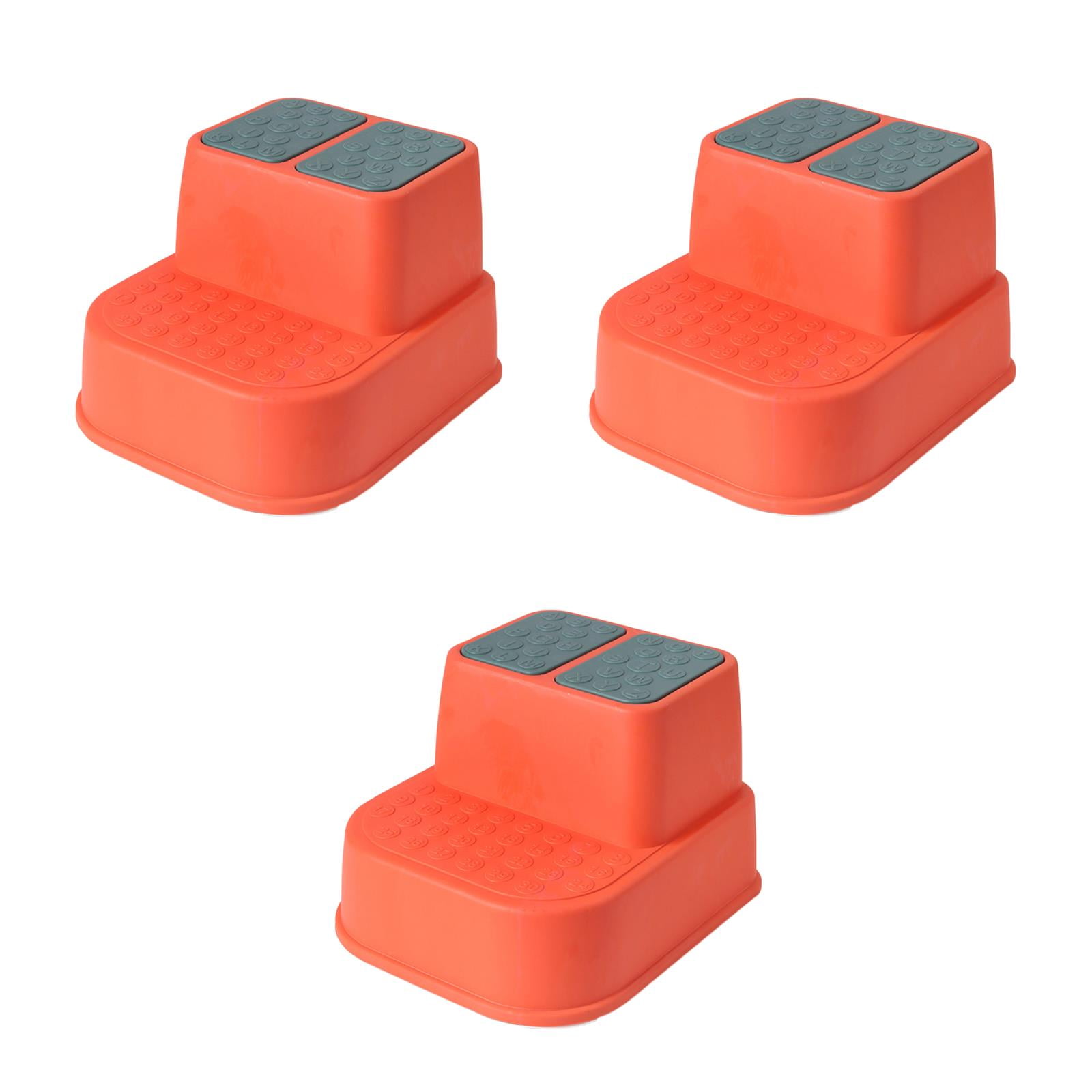 unbranded 3pcs Toddlers Step Stool Anti- Kids Toilet Training Bathroom ...