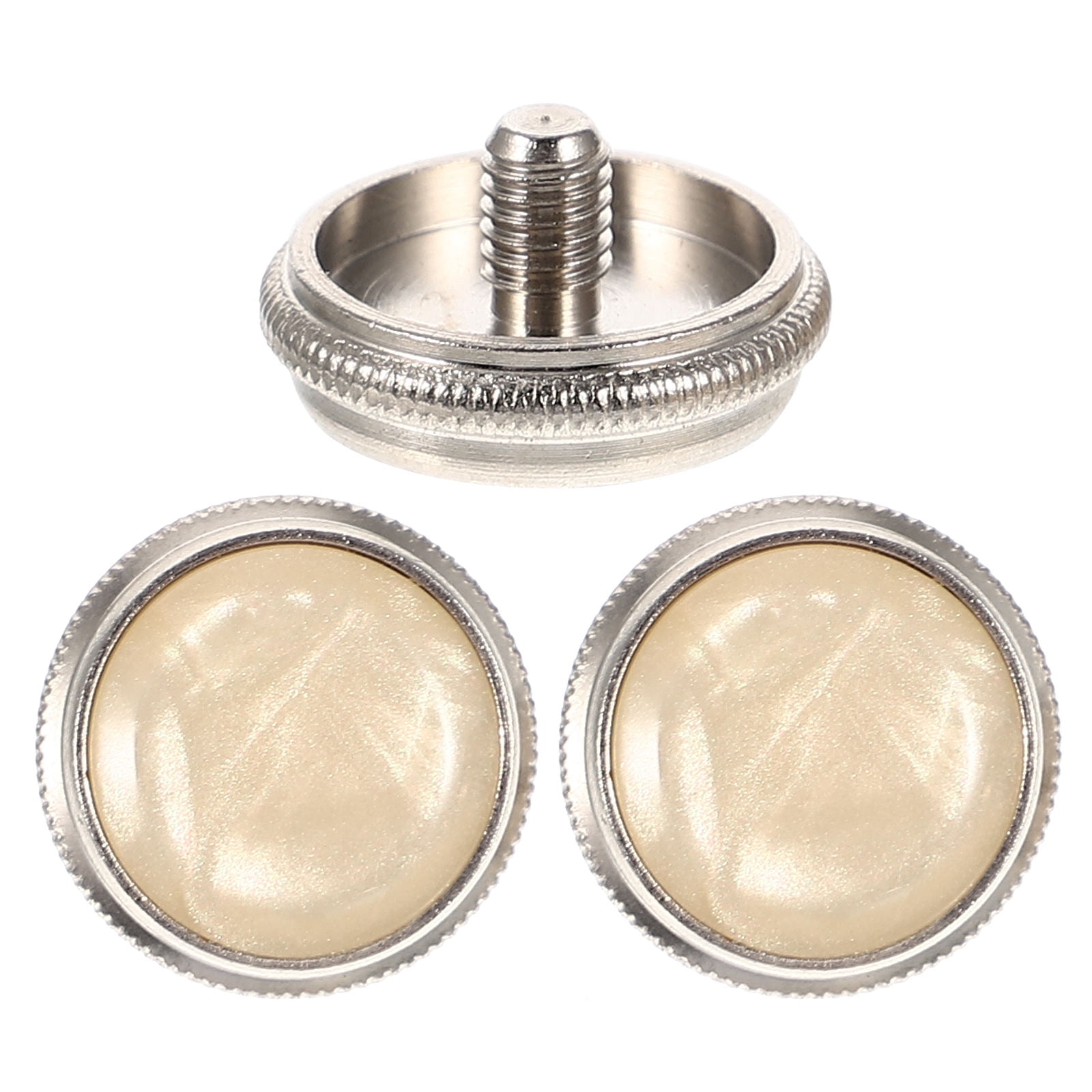 unbranded 3pcs Trumpet Shell Key Buttons Creative Trumpet Buttons ...