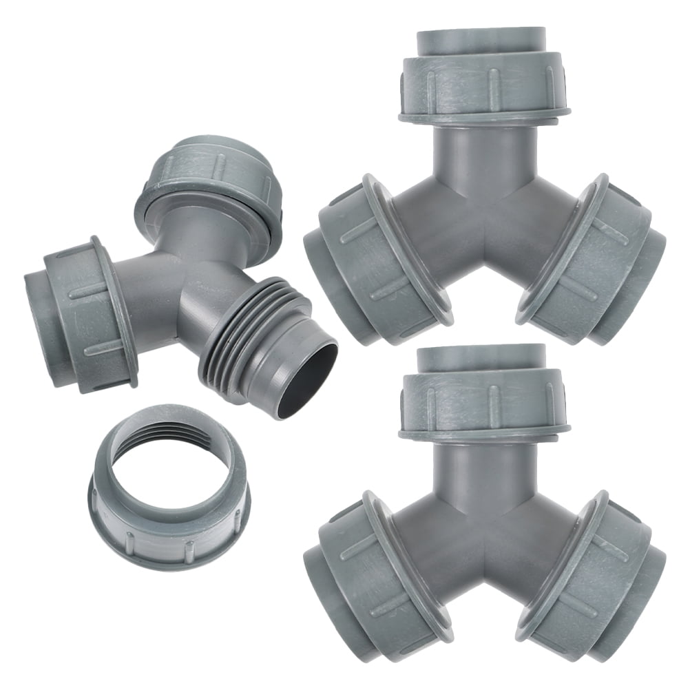 unbranded 3pcs Washing Machine Drain Pipe Adapter Washing Machine Hose ...