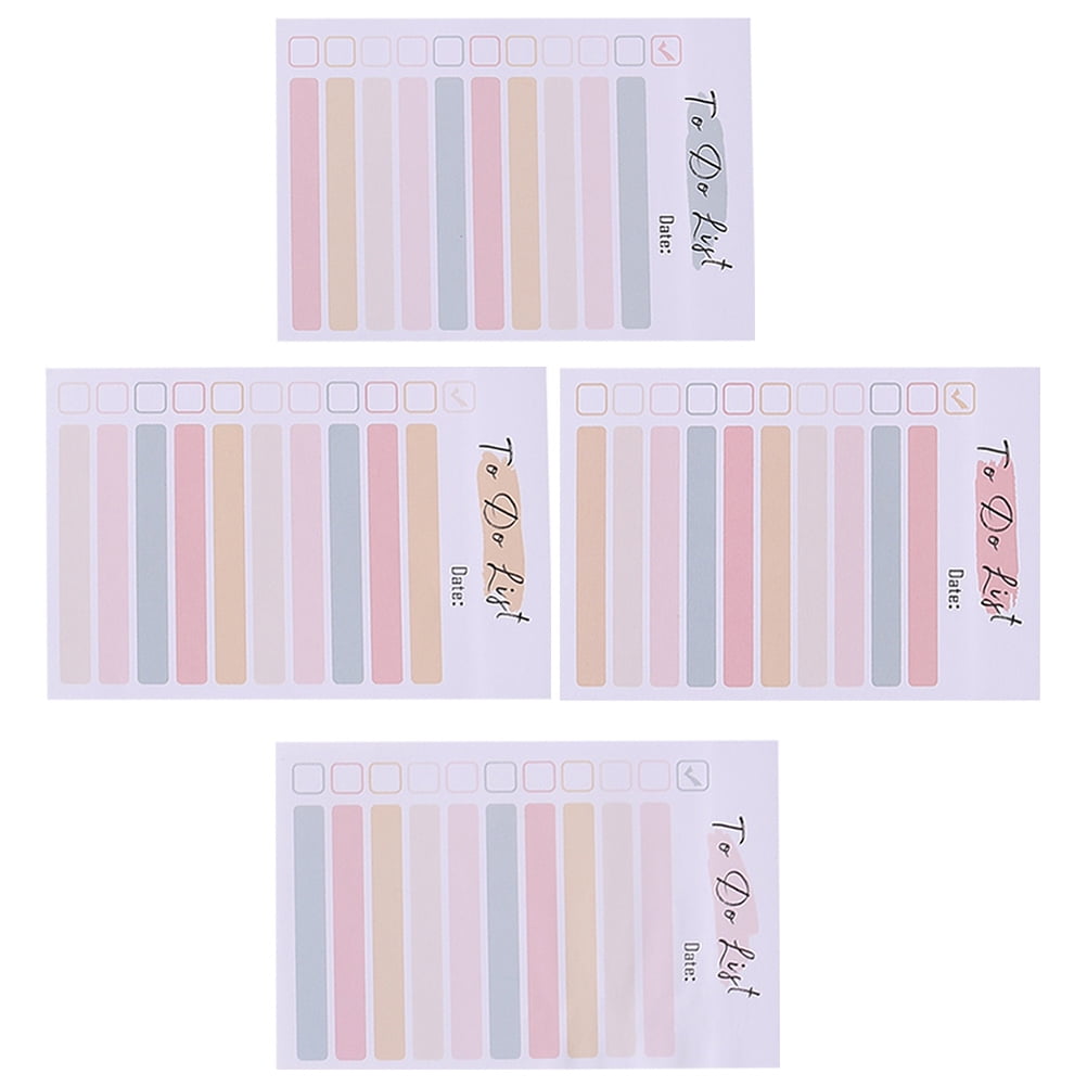 unbranded 4 Books Small Notes Note Book Rainbow Notes Memo Stickers ...