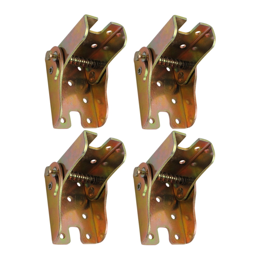 unbranded 4 PCS Collapsible Hinges Folding Shelf Brackets Folding Hinge ...