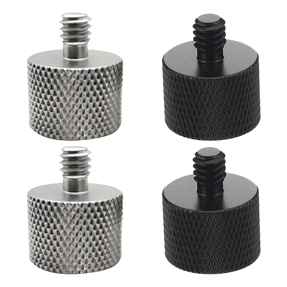 unbranded 4 Pcs 1/4 Female to 5/8 Screw Thread Adapter Tripod Adapters ...
