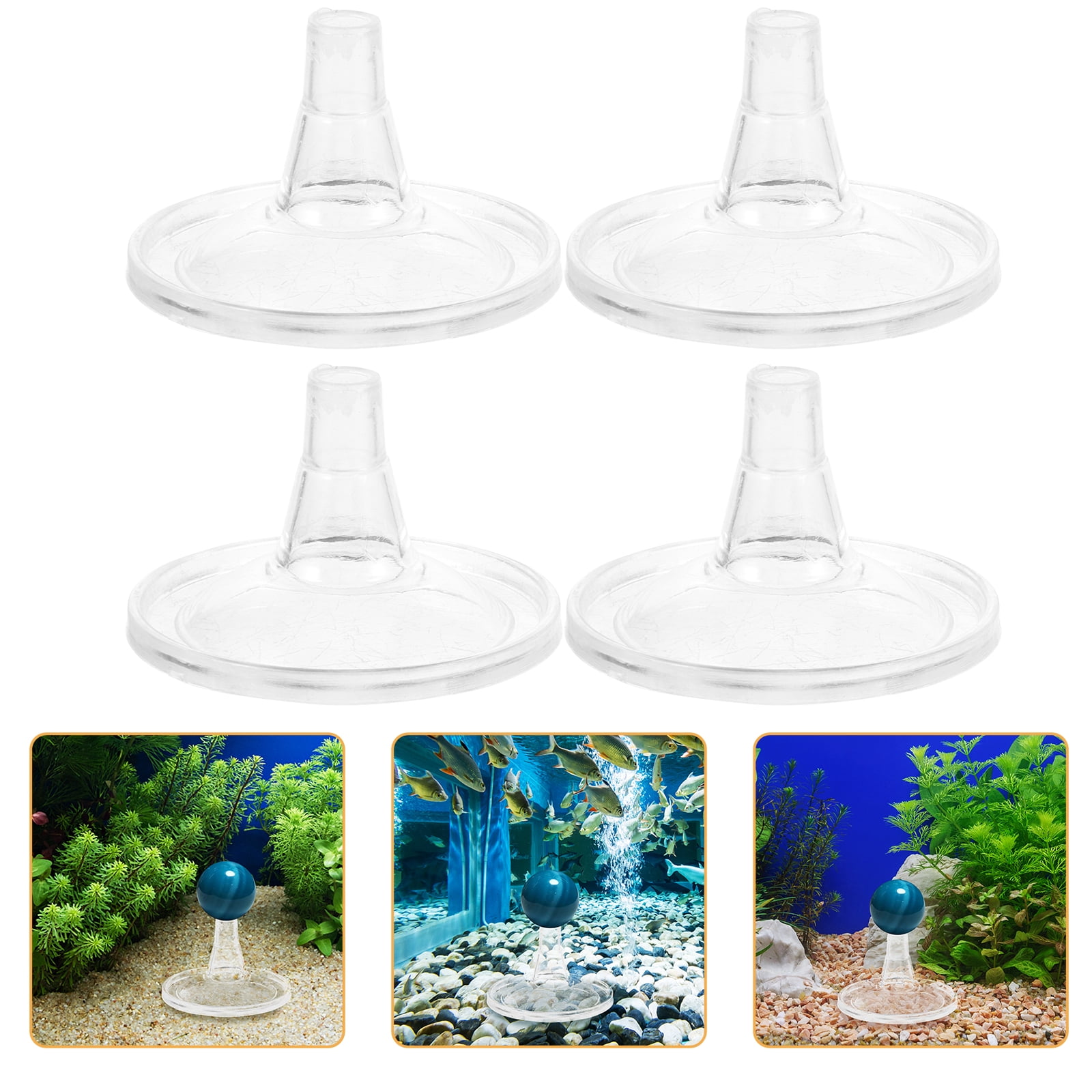 KALLORY Crystal Ball Stand Transparent 2x2in - Walmart.com