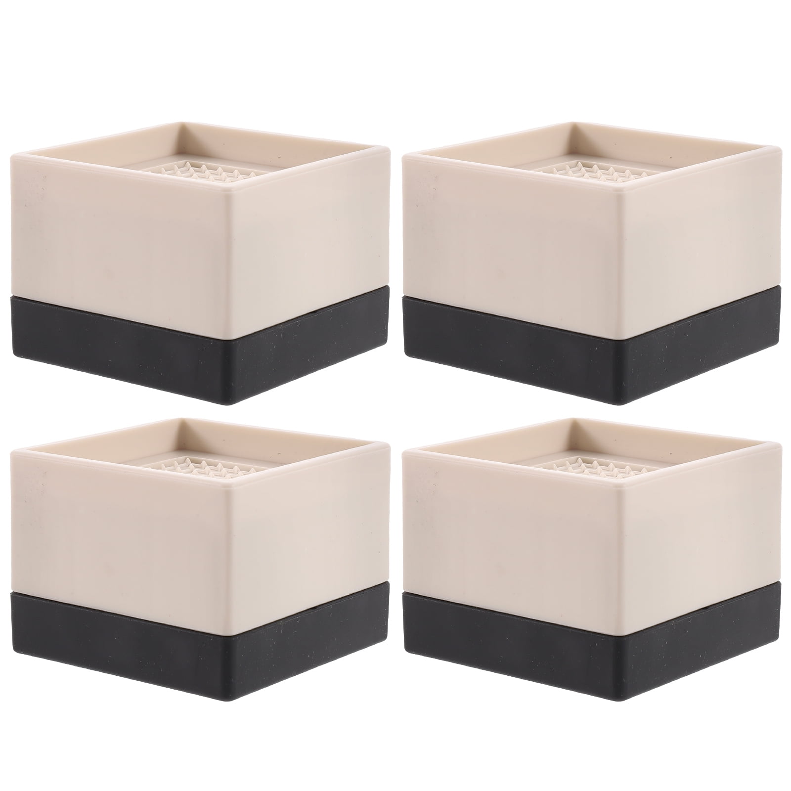 unbranded 4 Pcs Bed Foot Mat Lifter Heavy Risers Mattress Toppers ...