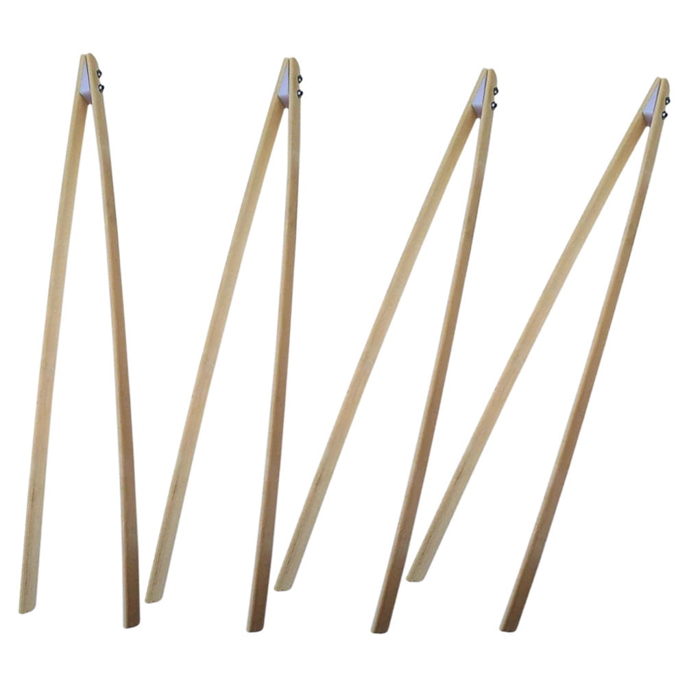 unbranded 4 Pcs Bins Grabber Bamboo Garbage Clips Rubbish Picker Trash ...