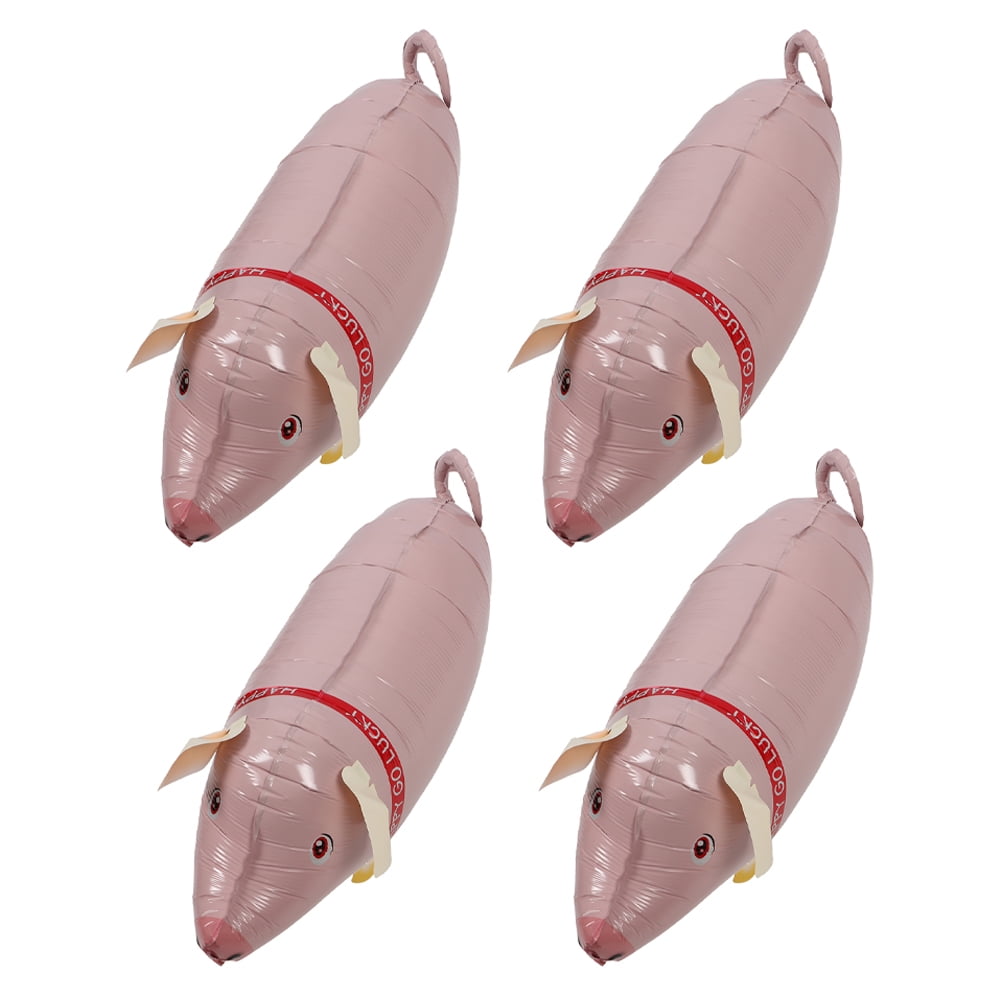 unbranded 4 Pcs Cartoon Pig Party Decorations Animal Farm Balloon ...