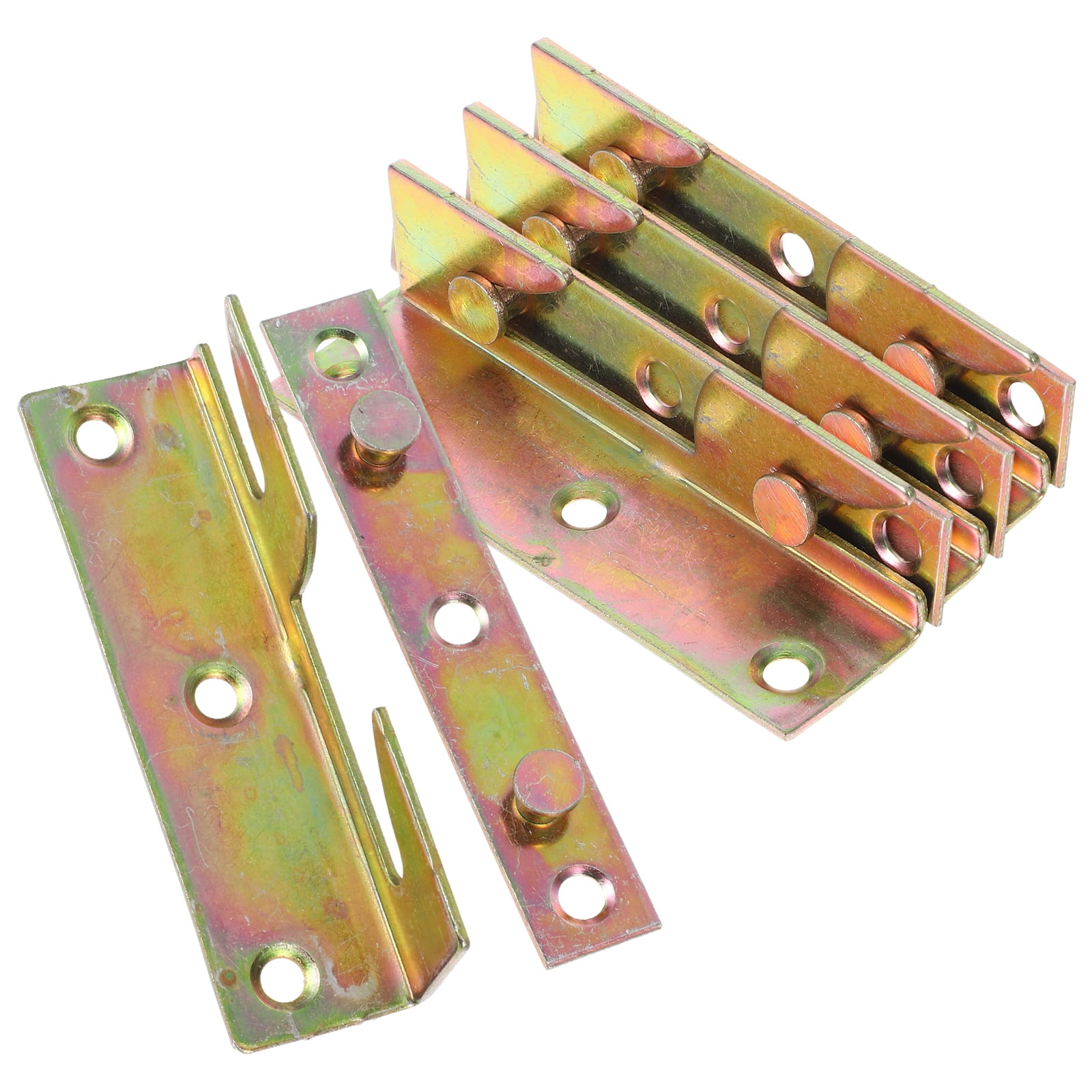 unbranded 4 Pcs Couch Sectional Connectors Bed Rail Bracket Connection ...