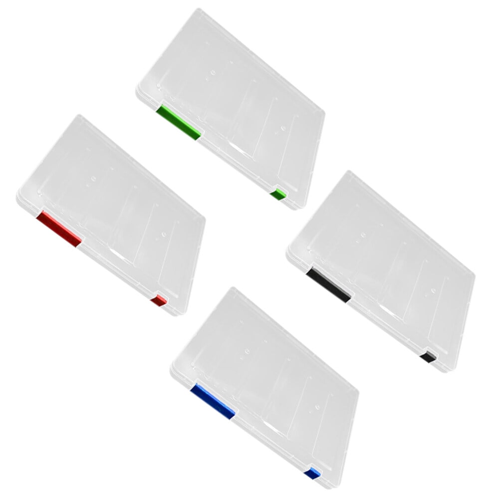Vosarea Document Cases Multifunctional Design Green 4Pcs 12.1x9.1x0.8In ...