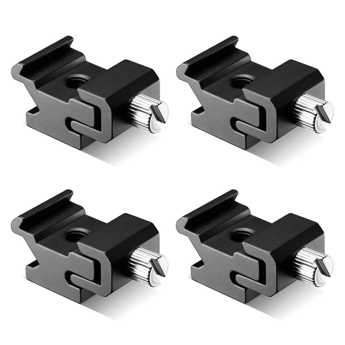 unbranded 4 Pcs Flash Mount Adapter Flash Stand Adapter Black - Walmart.com