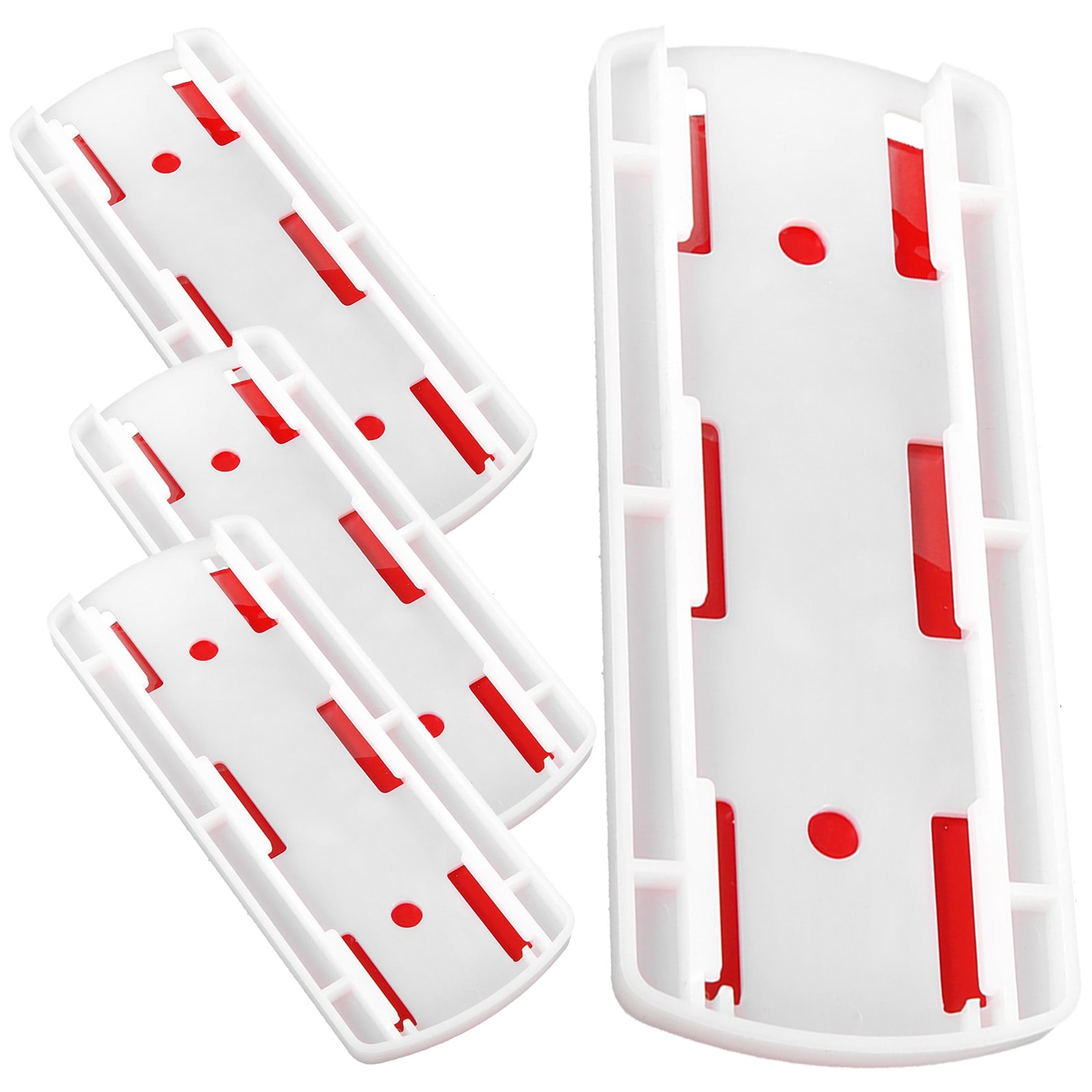 unbranded 4 Pcs Hanging Socket Organizer Wall Power Strip White Holder ...