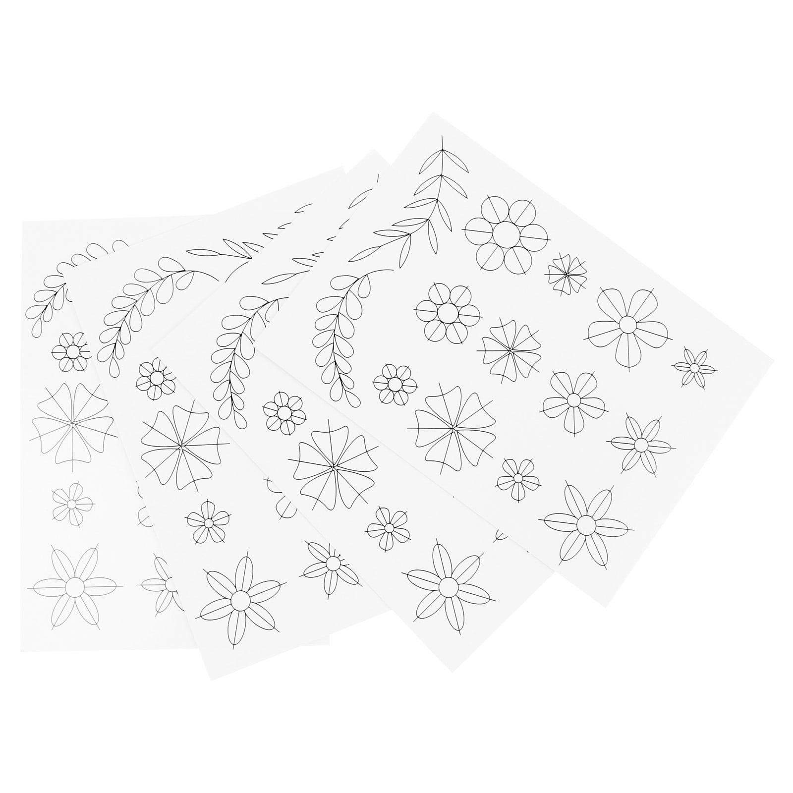 unbranded 4 Pcs Hinges Dresser Paper Template Drawings Masonry ...