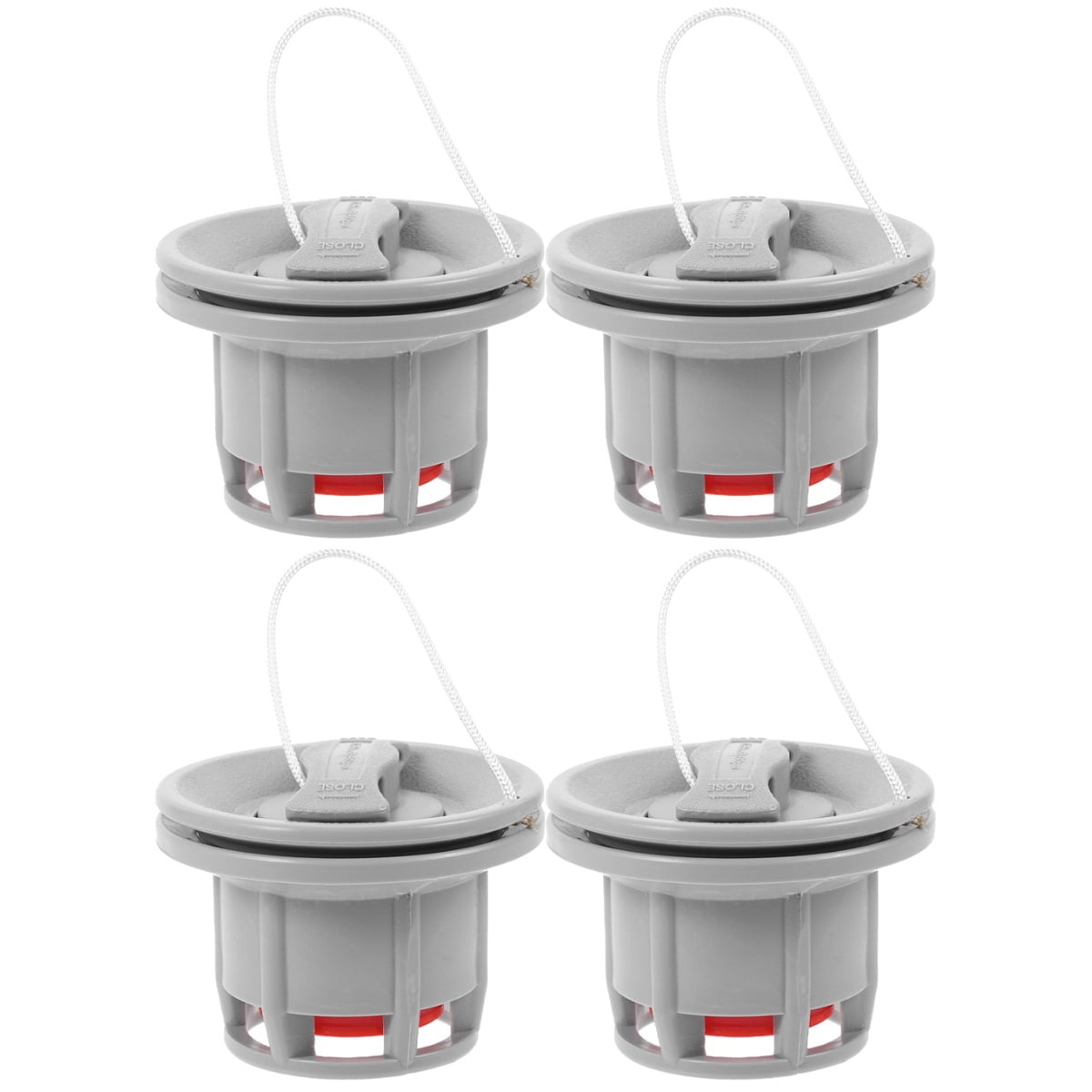 unbranded 4 Pcs Inflatable Boat Valve Kayak Valve Attachment Kayak Pump ...