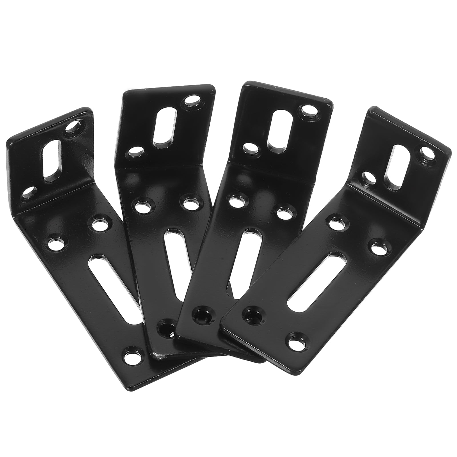 unbranded 4 Pcs L-shaped Partition Corner Code U Brackets White Brace ...