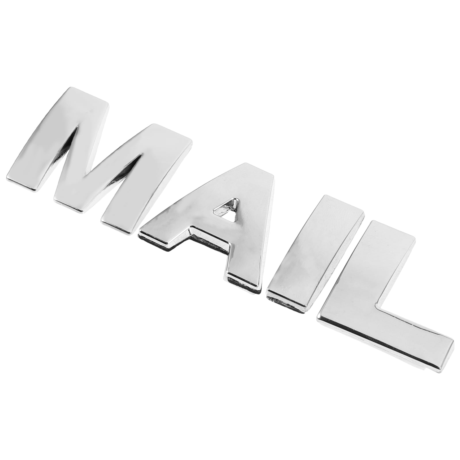unbranded 4 Pcs Mailbox Logo Vinyl Letter Stickers Mailboxes Decals for ...
