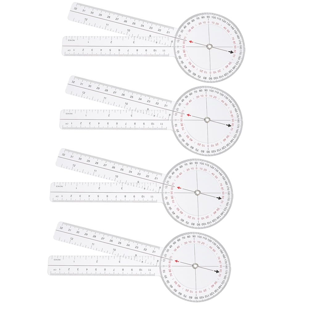 unbranded 4 Pcs Medical Therapy Angle Ruler Folding Digital Display ...
