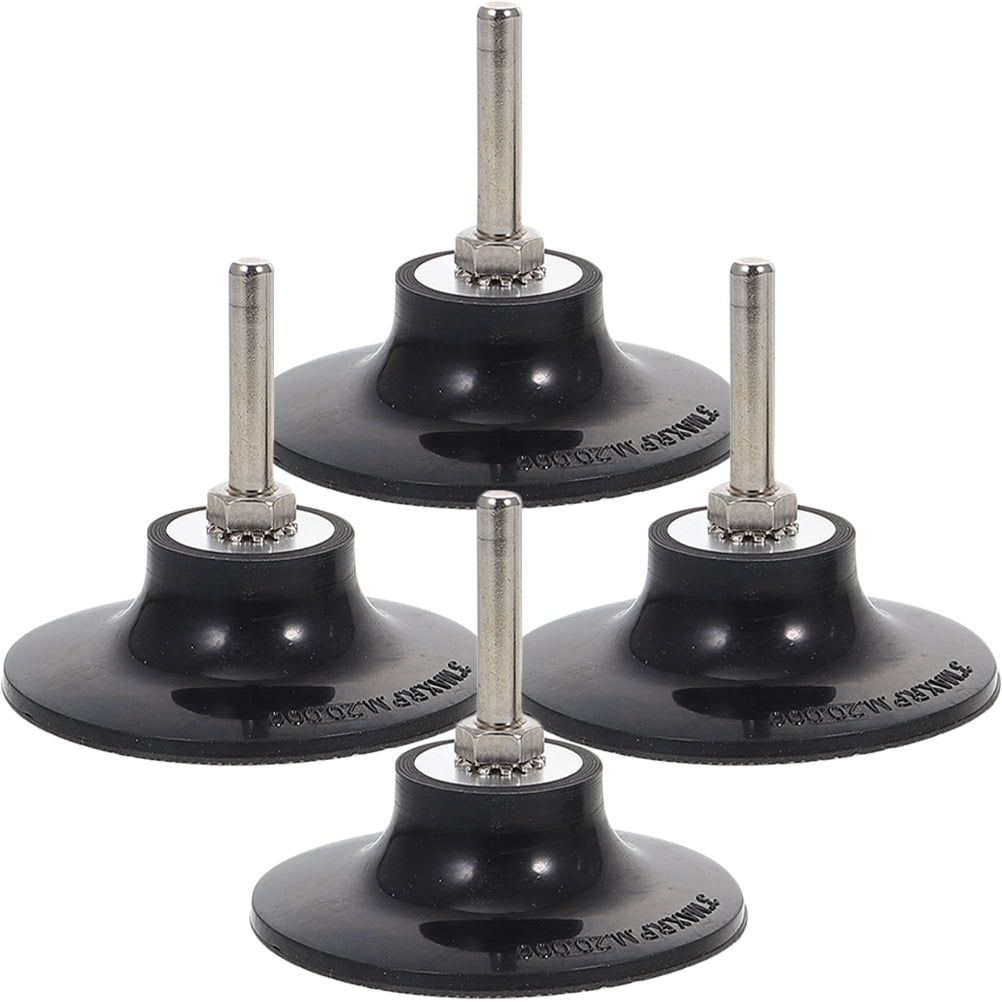 unbranded 4 Pcs Orbital Sander Wheel Pad Holder Power Drill Adapter ...